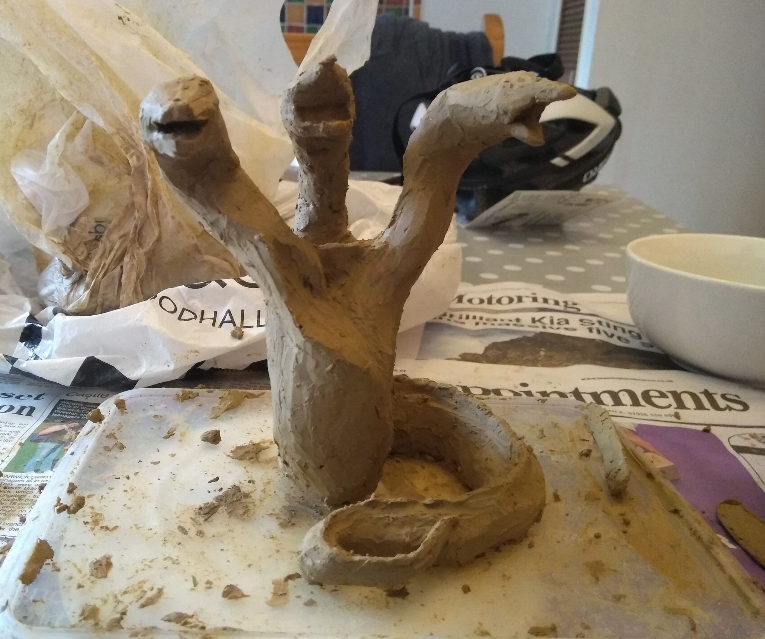 A second foray into clay modelling – Exploration Journal